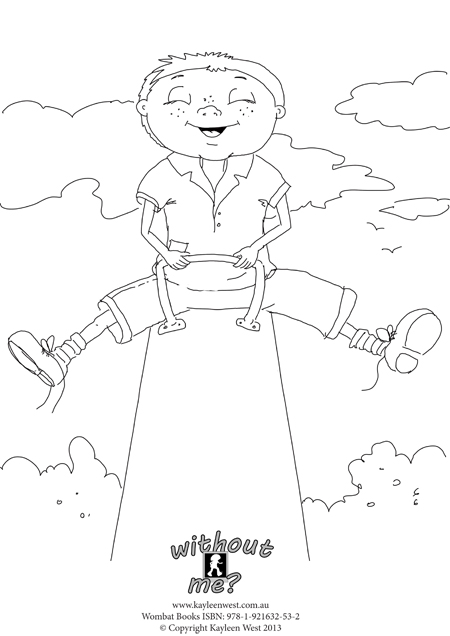 3 Free Kids Colouring Pages - Without Me - Kayleen West Fine Art 3 Free Kids Colouring Pages - Without Me - Kayleen West Fine Art